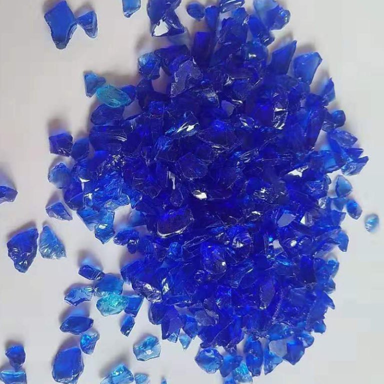 Landscape Glass Gravel Crushed Glass Stones for Garden Landscaping