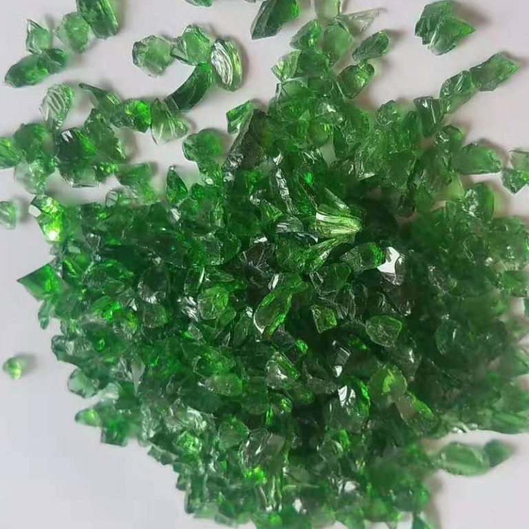 Landscape Glass Gravel Crushed Glass Stones for Garden Landscaping